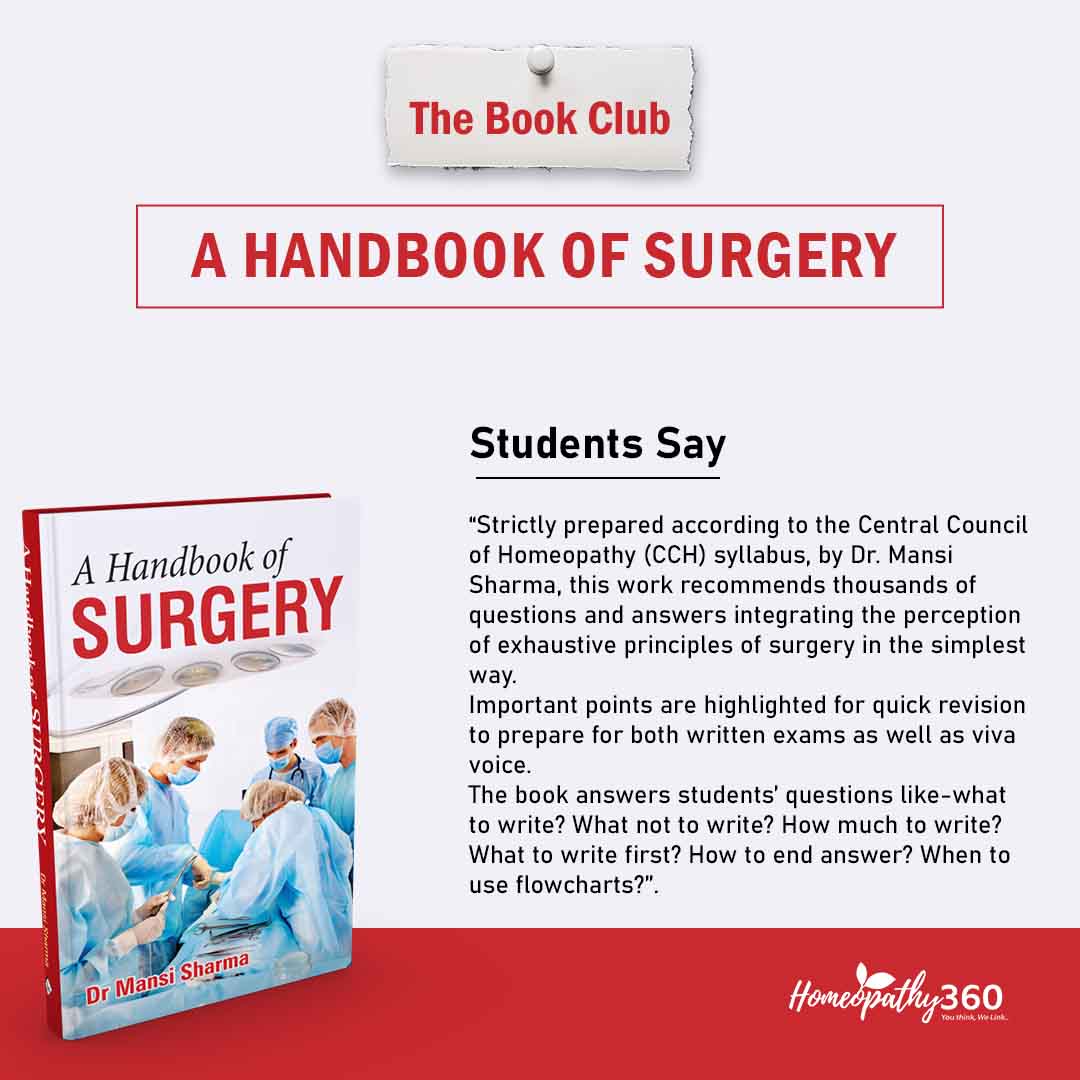 A Handbook of Surgery – Dr Mansi Sharma