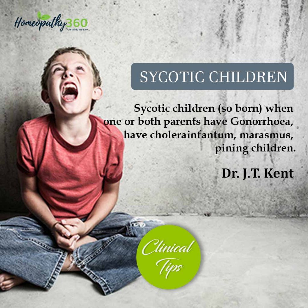 Sycotic Children: Dr. J.T. Kent