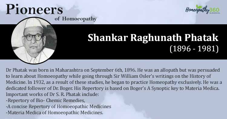 Stalwarts' Segment: Shankar Raghunath Phatak - homeopathy360