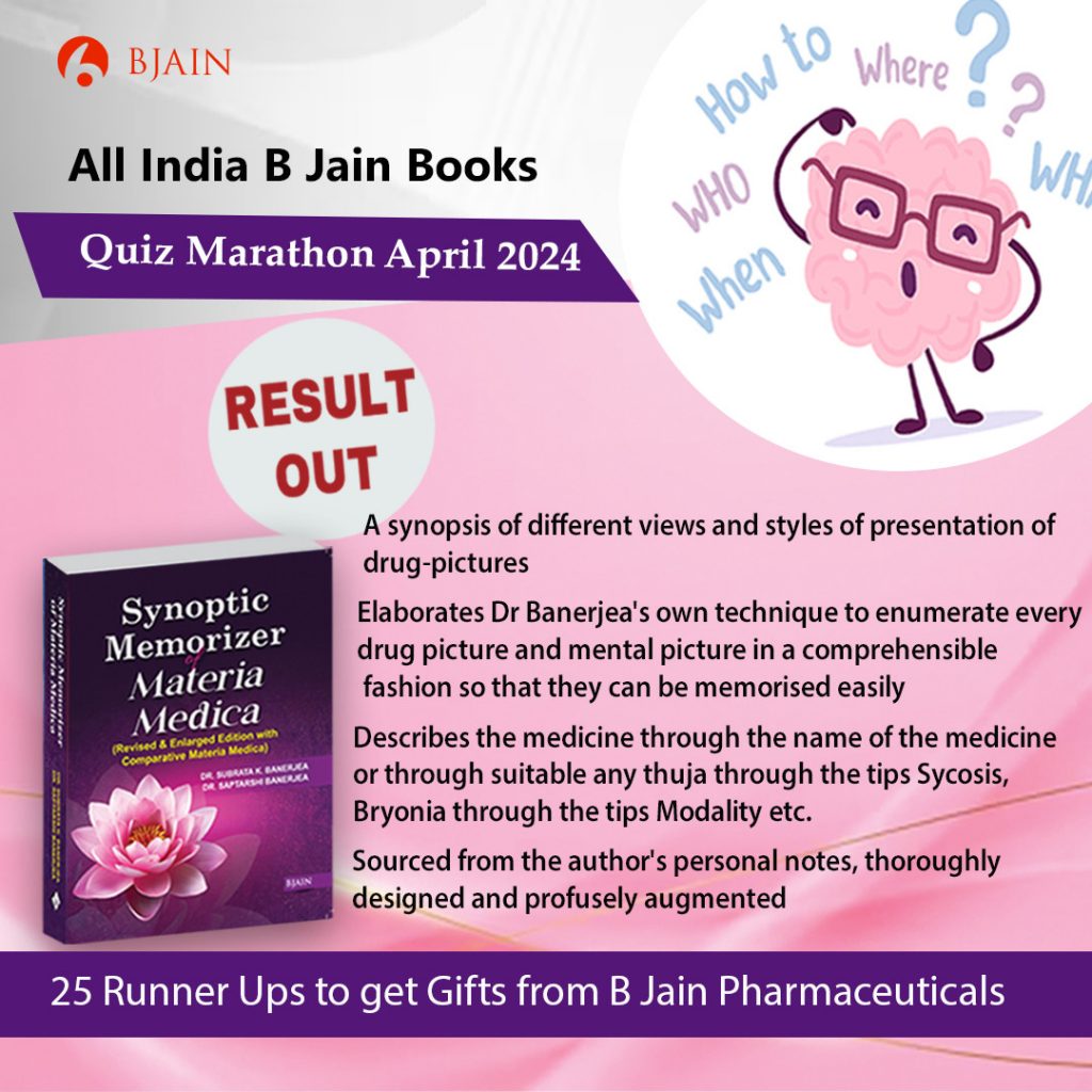 Result is OUT – All India B Jain Quiz Marathon- April 2024!