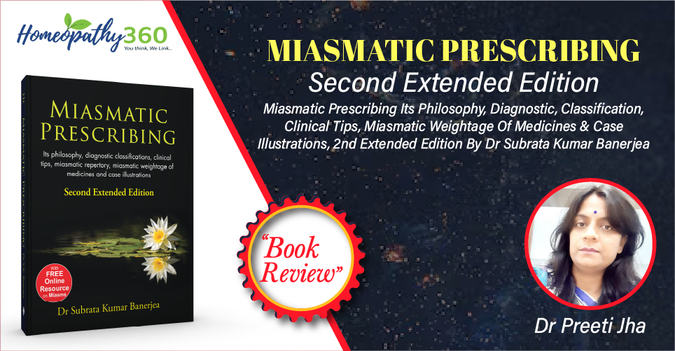 Book Review on Miasmatic Prescribing (Second Extended Edition) by Dr ...