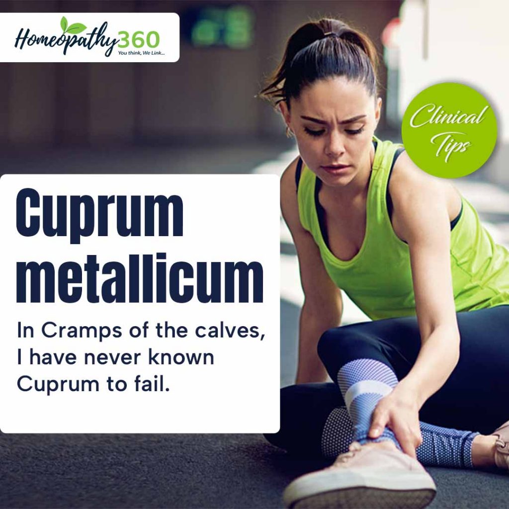 Cuprum Metallicum: Clinical Tips by Dr. Jousett