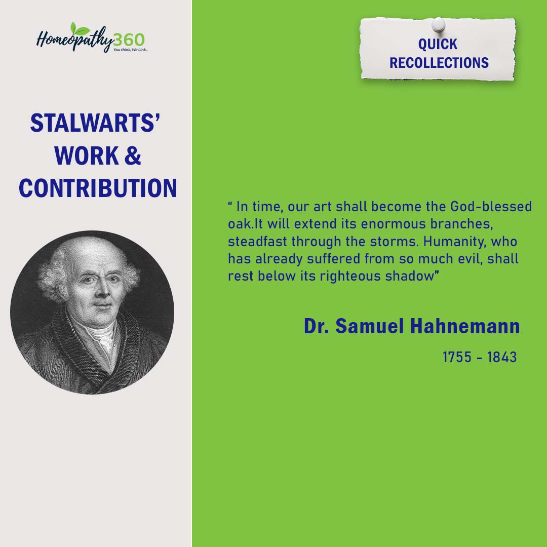 Father of Homeopathy: A Brief History of Samuel Hahnemann