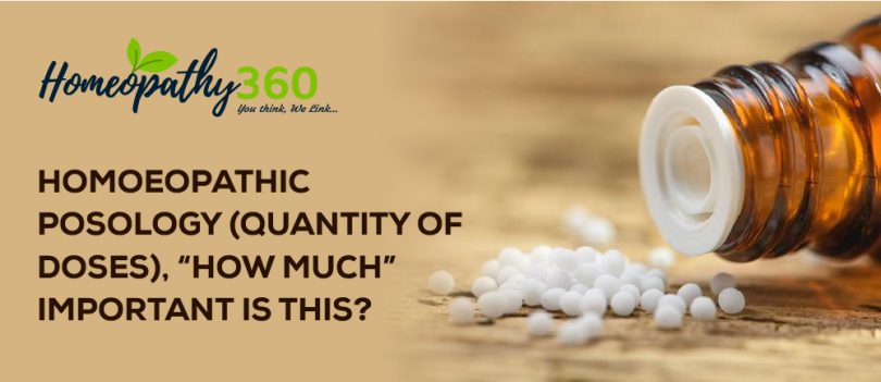 Homoeopathic posology (quantity of doses), “HOW MUCH” important is this?
