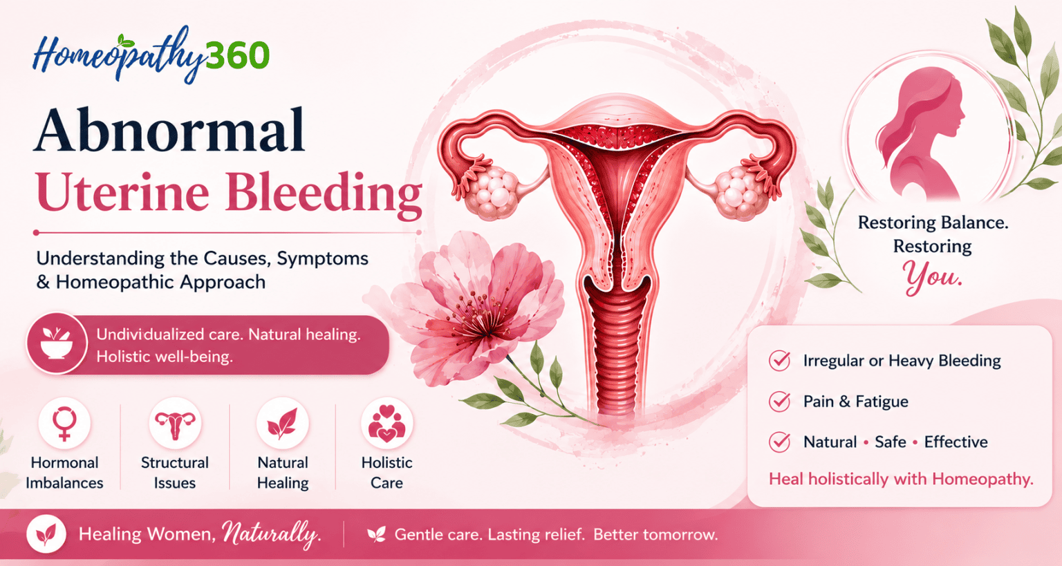 A case study-Scope of Homoeopathy in Abnormal Uterine Bleeding ...