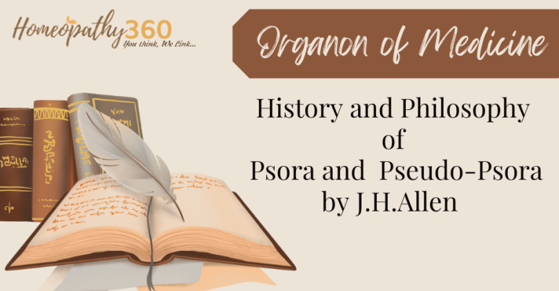 History and Philosophy of Psora and Pseudo Psora by J.H. Allen