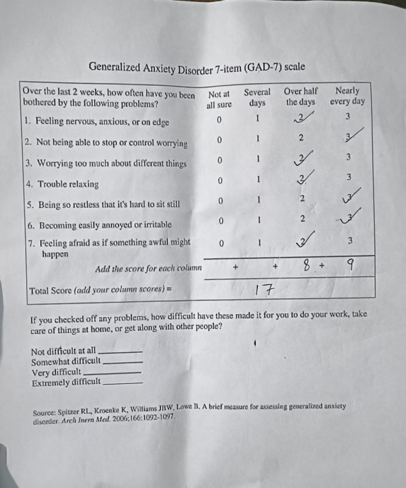 A Case Study On Generalized Anxiety Disorder Treated by Individualized ...