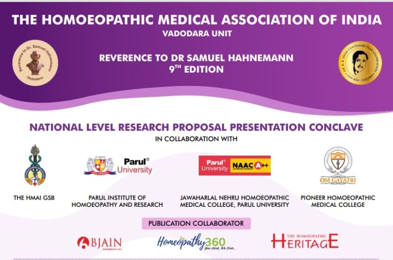 National Level Research presentation in The Homoeopathic Medical ...