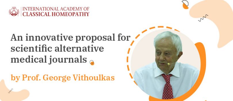 An Innovative Proposal for scientific alternative medical journals ...